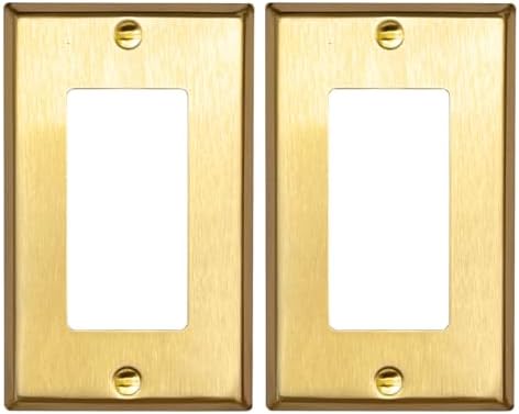 Rio Salto BRASS Antique Gold Rocker Decora Metal Gold Light Switch Wall ...