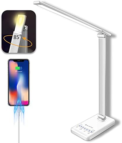 GEPROSMA Cordless Rechargeable Desk Table Lamp Big Battery 4000MAH,Tall ...