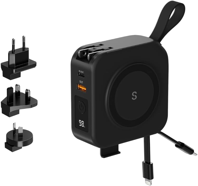 Amazon.com: SnapWireless PowerPack Universal - 5 in 1 MagSafe ...