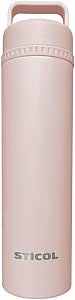 Amazon.co.jp: 繰り返し使える STICOL 2in1 BOTTLE 水筒 ボトル ステンレスボトル 氷のう 氷嚢 熱中症対策 ...