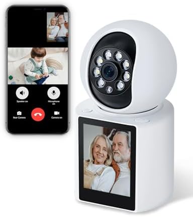 Amazon.com: INSEETECH 2K Two-Way Video Calling Indoor Camera with 2.8 ...