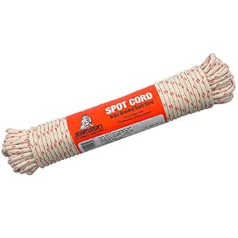 100 Foot Hank of 1/4 Inch Solid Braid Spot Sash Cord – Nylon Reinforced ...