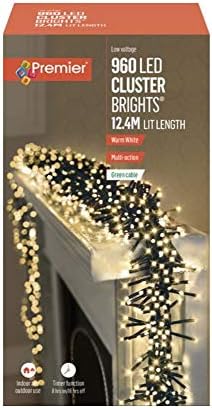 Premier Decorations Premier Decorations-960 Multi Action Cluster LED ...