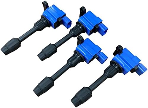 Amazon | 強化イグニッションコイル 4個セット スパーク電圧 高出力 30000V 1ボルト 3ピン 22448-91F00 MCP ...