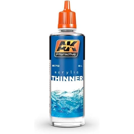 Amazon.com: AK-Interactive 3rd Gen Thinner 100ml - Model Building ...