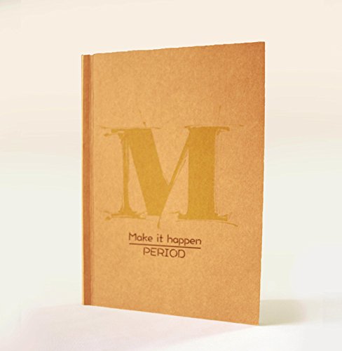 COLL. Alphabet M - 64 pages - Ruled Kraft Notebook : Amazon.in: Office ...