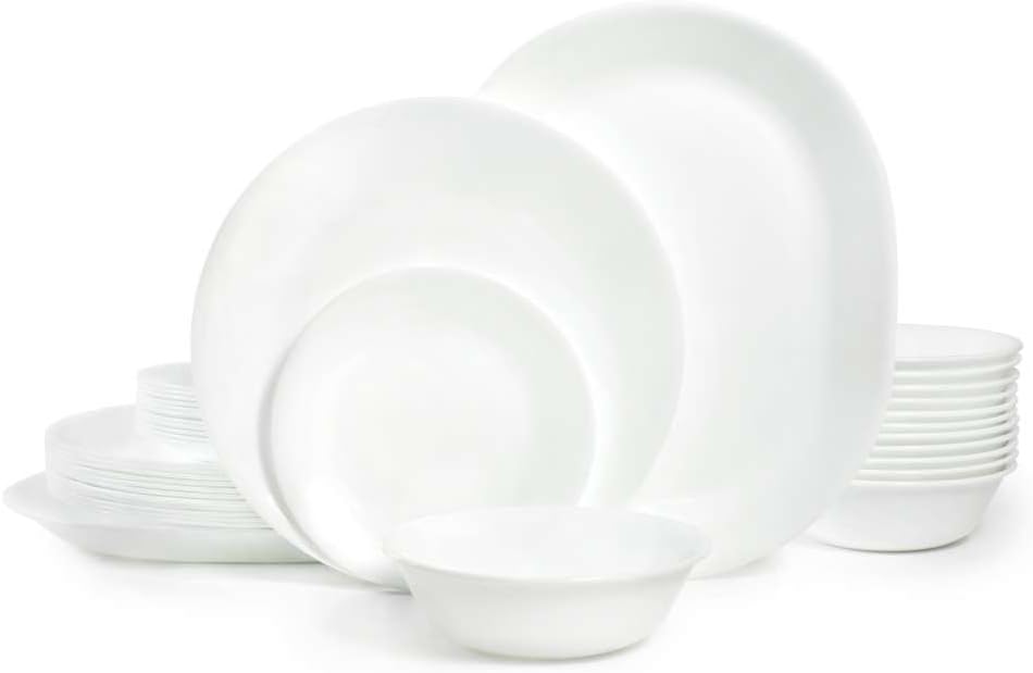 Amazon.com | Corelle Cherish 16pc, Service for 4, Dinnerware Set, 8 ...