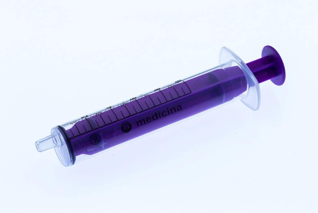 Amazon.com: 10ml Oral Tip Syringe Dispenser w/Purple Plunger ...