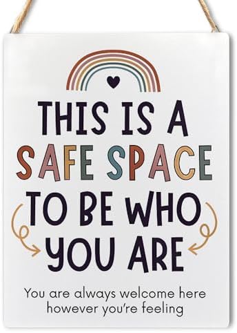 Amazon.com: UNCDLV Mental Health Office Decor, Calming Corner Boho ...