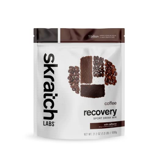Skratch Labs Post Workout Recovery Drink Mix with Coffee, (21.2 oz, 12 ...