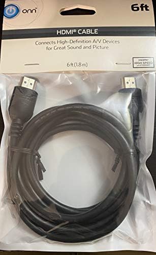 Amazon.com: 6 ft ONN HDMI Cable : Electronics