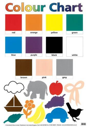 Colour Chart (Laminated posters): Dickinson, Christine: 9780721755526 ...