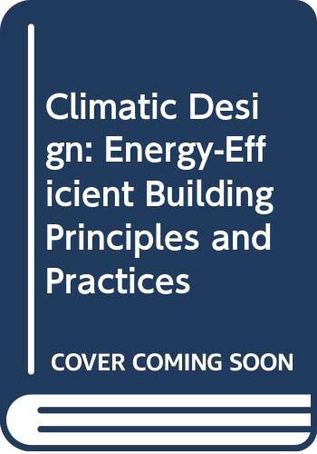 Amazon.com: Climatic Building Design: Energy-Efficient Building ...