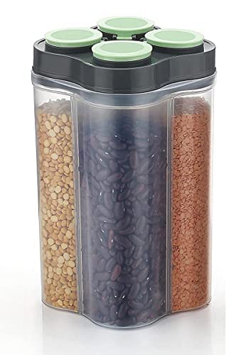 Buy Wincy 4 in 1 Plastic Storage Container Air Tight Masala Box - 2500 ...