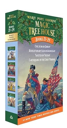 Magic Tree House Books 21-24 Boxed Set: Civil War on Sunday ...