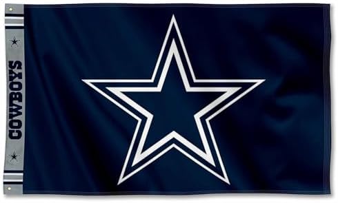 Amazon.com : NFL Dallas Cowboys 3 x 5 Outdoor Durable Flag with ...
