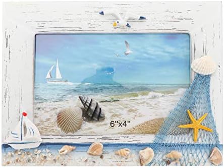 Mediterranean Picture Frame Nautical Photo Frame Coastal Picture Frame ...
