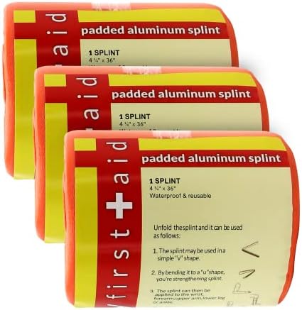 Amazon.com: Ever Ready First Aid Universal Aluminum Splint, 36 Inch ...