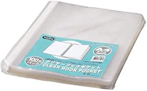 Amazon.co.jp: ビュートンジャパン TANOSEE クリヤーブック(クリアブック)ポケット A4タテ 2・4・30穴 1パック(100枚) (×5セット) : 文房具・オフィス用品