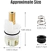 RP25513 Faucet Stem replacement for Delta two handle faucet repair kit ...