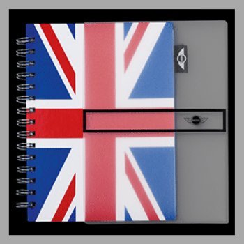 Genuine MINI Cooper Union Jack Notebook: Amazon.com: Office Products