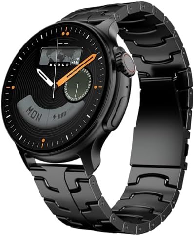 Boult Crown R Pro 2 Smartwatch 1.43''HD AMOLED Display, BT Calling 5.2 ...