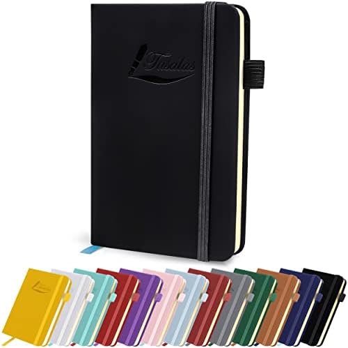Silvine A6 Executive Soft Feel Notebook Black. 160 Pages (80 Sheets ...