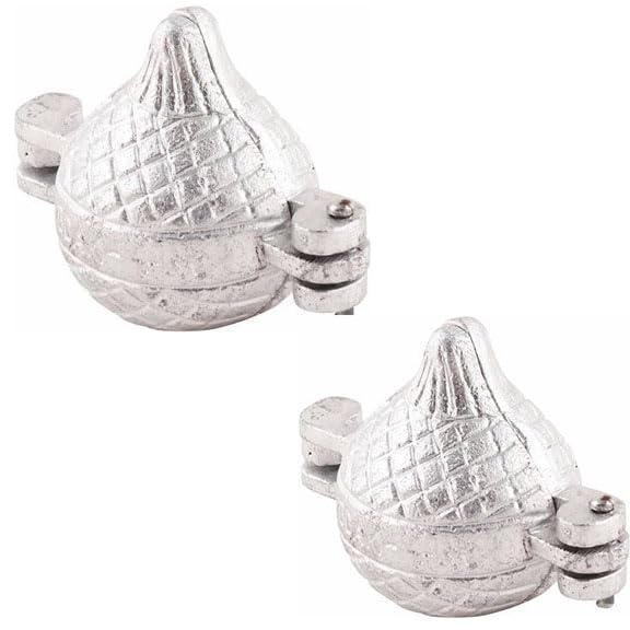 faas Aluminium Modak Mould Pack of 2 : Amazon.in: Home & Kitchen