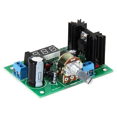 REES52 DC Buck Step Down ConverterModule LM317 Voltage RegulatorLED ...
