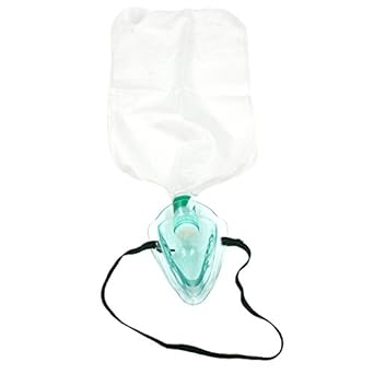 Adult High Oxygen Concentration with Reservoir Bag Non-Rebreathing Face ...