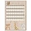 MeinBaby123® DIN A2 Zahlen 1-100 Kinderzimmer Poster | Zahlen von 1-100 ...