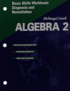 9780618020317: Algebra 2, Grade 11 Basic Skills Workbook Diagnosis and ...