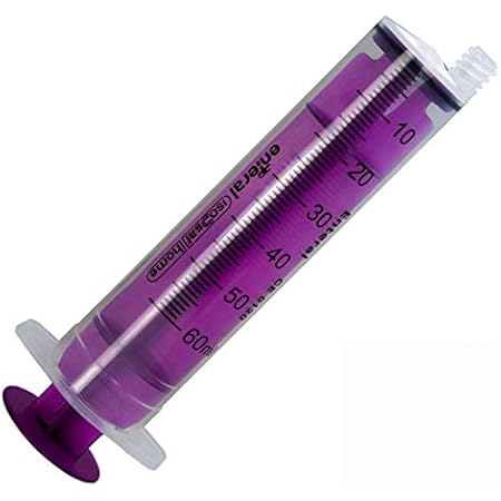 Amazon.com: ENFIT Enteral Reusable Syringes - Various Sizes Available ...