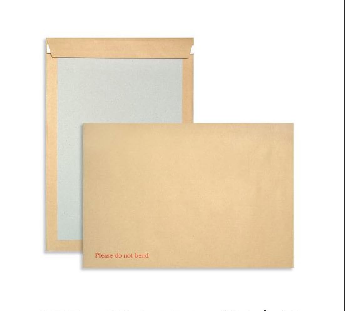 20x C3 / A3 Manilla Hard Board Back Envelopes - 457x324 mm - Cardboard ...