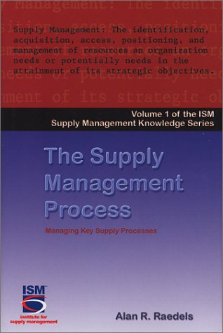 Buy The Supply Management Process: 1 (Ism Knowledge Series) Book Online ...