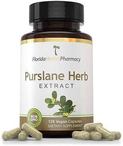 Amazon.com: Florida Herbal Pharmacy, Purslane Herb Extract Capsules 10: ...