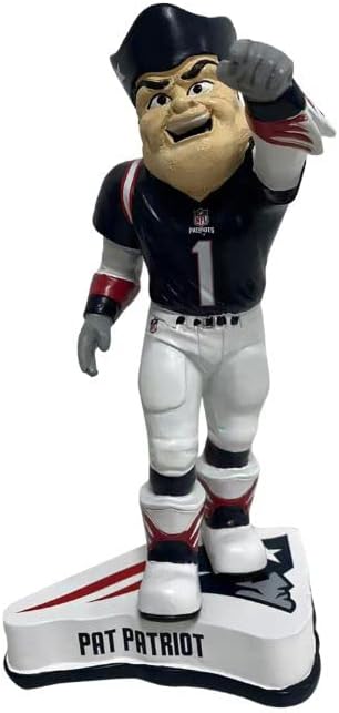 Amazon.com: Pat Patriot (New England Patriots) 12" NFL Mascot Figurine ...
