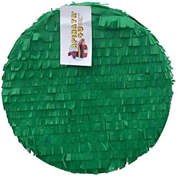 Amazon.com: APINATA4U 16" Green Blank Canvas Pinata - Elevate Your ...