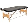 Amazon.com: SIERRA COMFORT All-Inclusive Portable Massage Table (Black ...