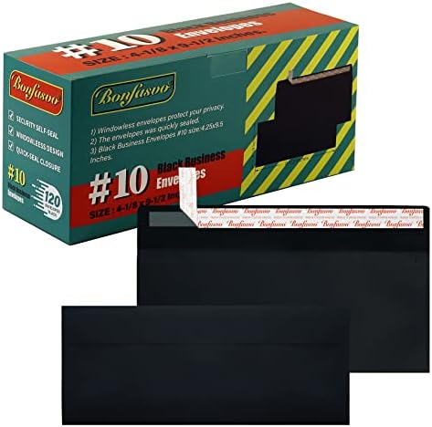 #10 Security SELF-Seal Envelopes, Windowless Design, Premium Security ...