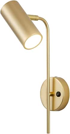 ADAGA Bedside Decor Lamp Modern Swing Arm Wall Lamp, Adjustable Wall ...