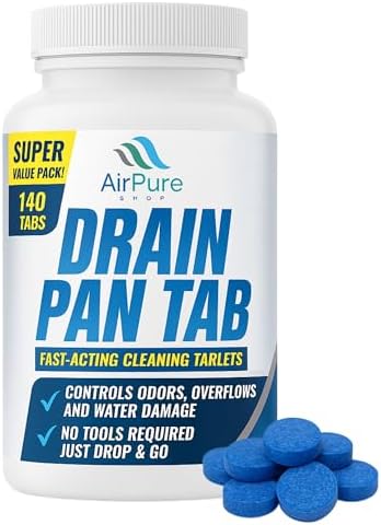 Amazon.com: Air Pure Drain Pan Tabs - 140 Flow Treatment Tablets for ...