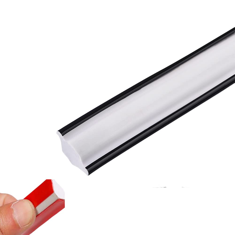 Flexible Wall Corner Molding Trim, 5M/16.4FT Long Self Adhesive Caulk ...