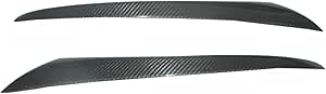 Headlamp Eyebrow For Volvo S40 V50 2004-2012 Carbon Fiber Car Front Head Light Lamp Cover Lid ...