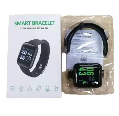116 Fitness Smart Band Activity Smartwatch with Heart Rate Activity ...