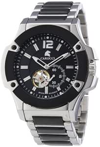 Amazon.co.jp: カルッチ Carucci Watches CA2208BK - Men's Wristwatch ...