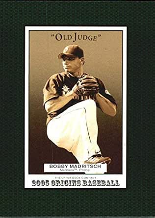 Amazon.com: 2005 Origins Old Judge #188 Bobby Madritsch YS MLB Baseball ...