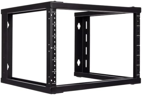 Amazon.com: NavePoint 6U Wall Mount Open Frame 19 Inch Server Equipment ...
