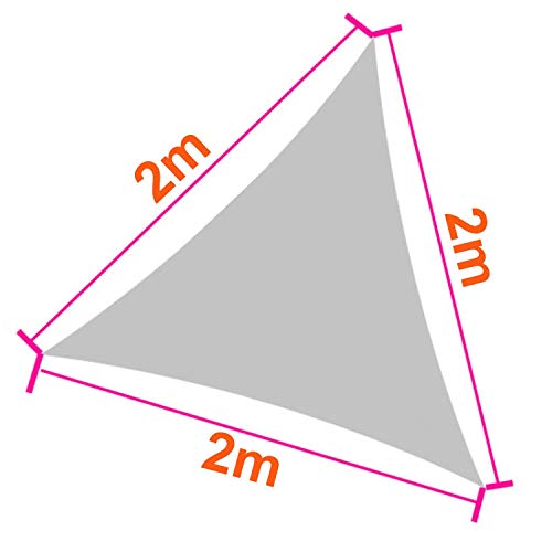 Greenbay Sun Shade Sail Garden Patio Party Sunscreen Awning Canopy 98% ...