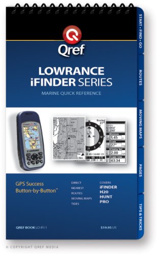 Lowrance iFinder Qref Checklist (Qref GPS Quick Reference) | Amazon.com.br